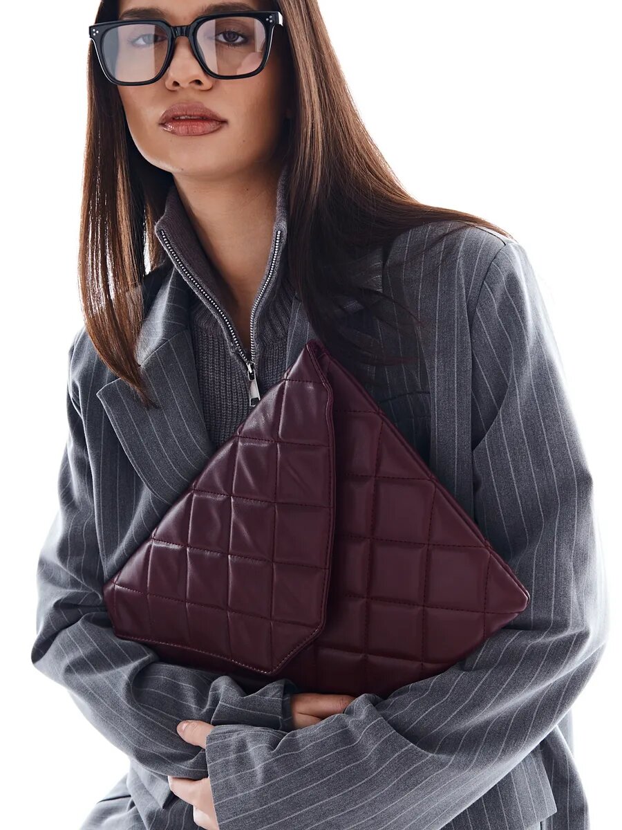 Чехол-папка для ноутбука, макбука из экокожи, водоотталкивающая, коричневая