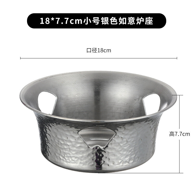 Набор для приготовления супа Том Ям с морепродуктами в тайском стиле, посуда из нержавеющей стали 304, спиртовая горелка для сухого супа.