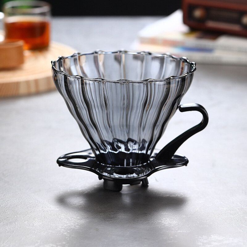 Кофейник, фильтр, чашка, стеклянный набор для совместного использования, фильтр, термостойкий капельный воронка, домашние принадлежности, высококачественный боросиликатный покрытие