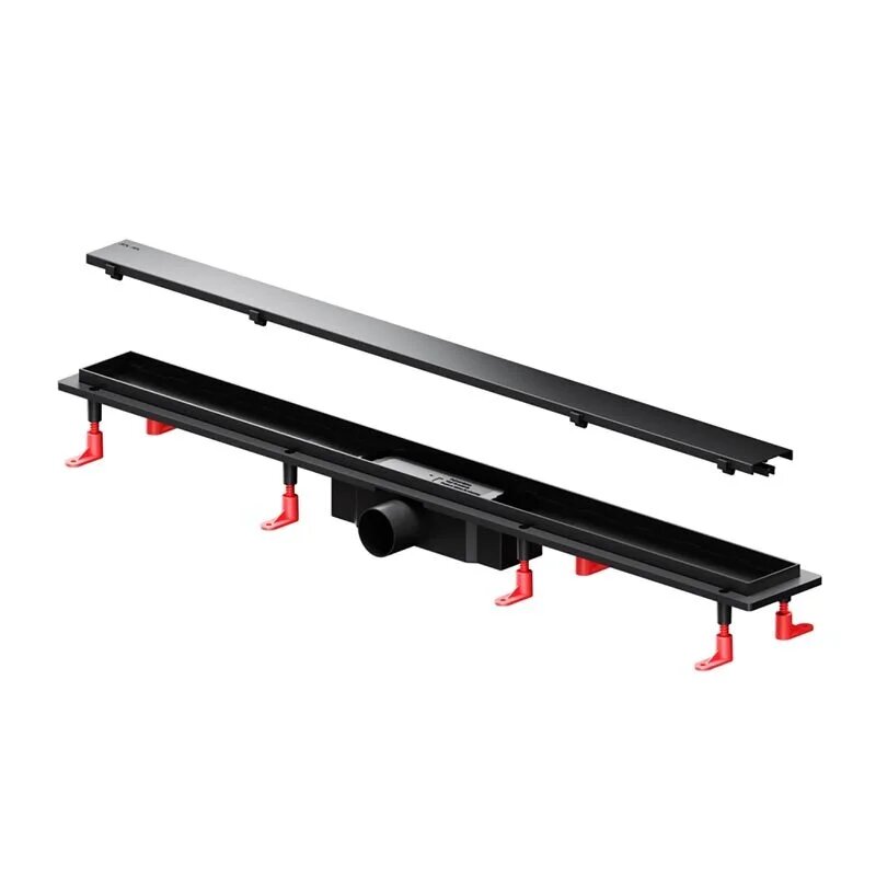 Душевой лоток под плитку 90 см Am.Pm PrimeFlow W02SC-U11-090-04BM черный матовый