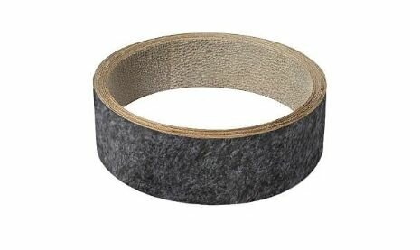 Кромка 450 мм * 45 мм пластиковая HPL для столешницы (26-38 мм) "Кастилло Темный"