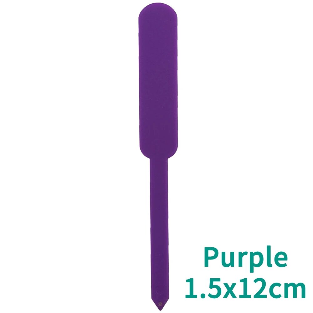 Маркеры для растений 50 шт Фиолетовый, Purple 1.5x12cm