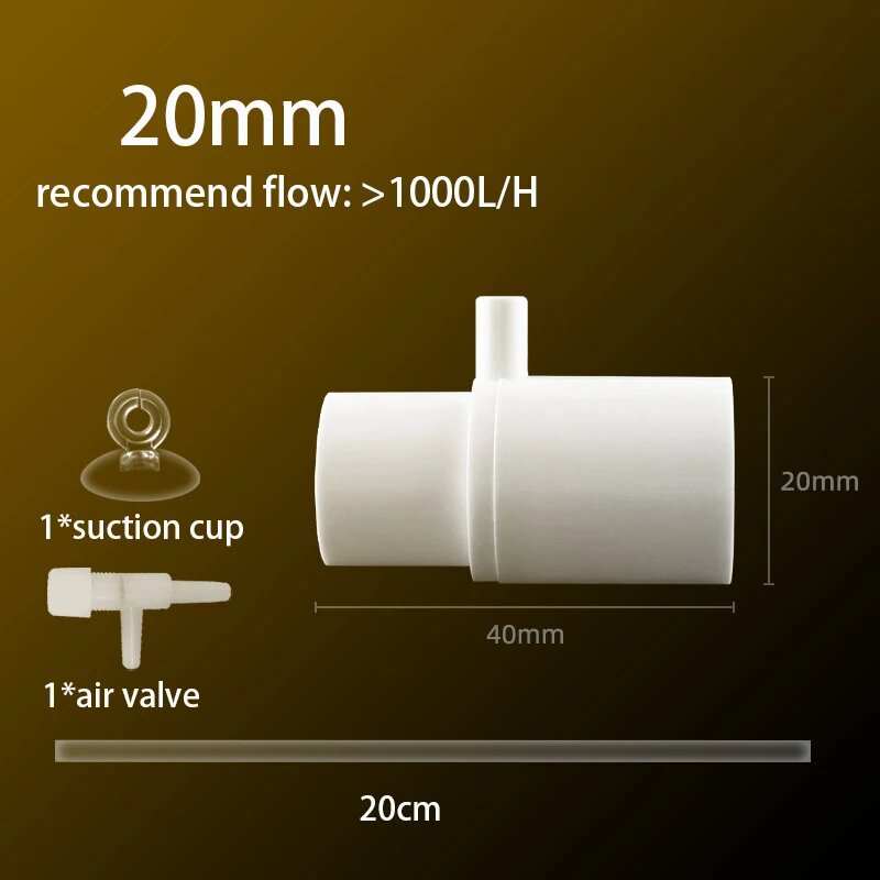 Кислородный диффузор для аквариума 20mm White