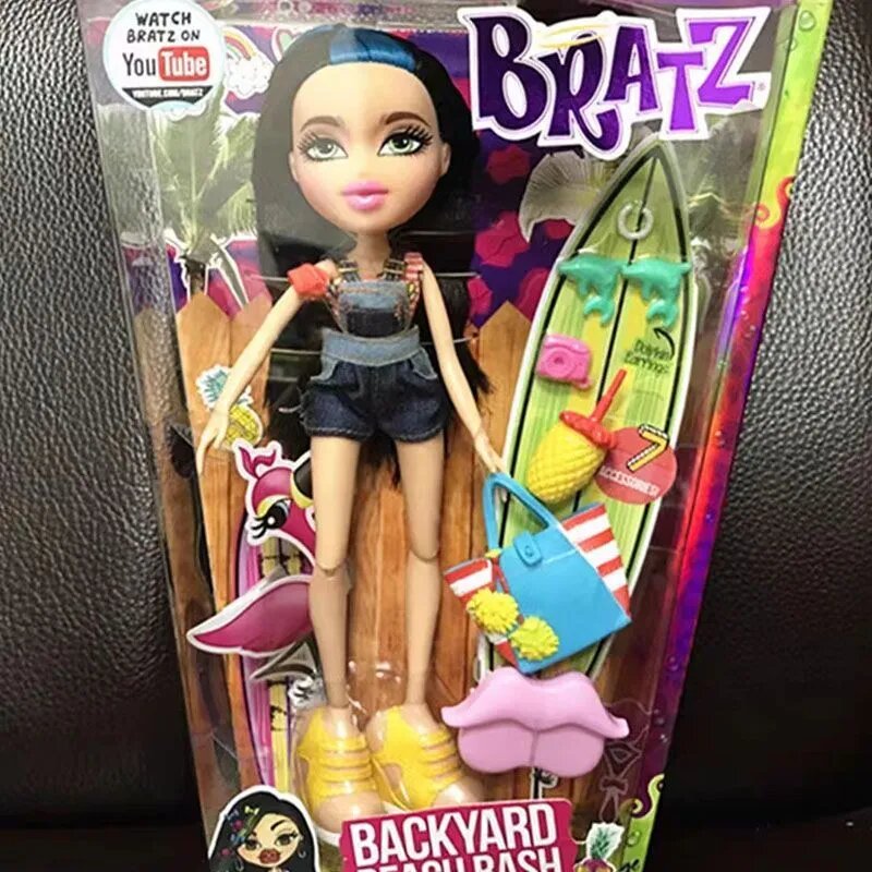 Стильные куклы Bratz с подвижными суставами, одевалки, коллекция игровых домиков