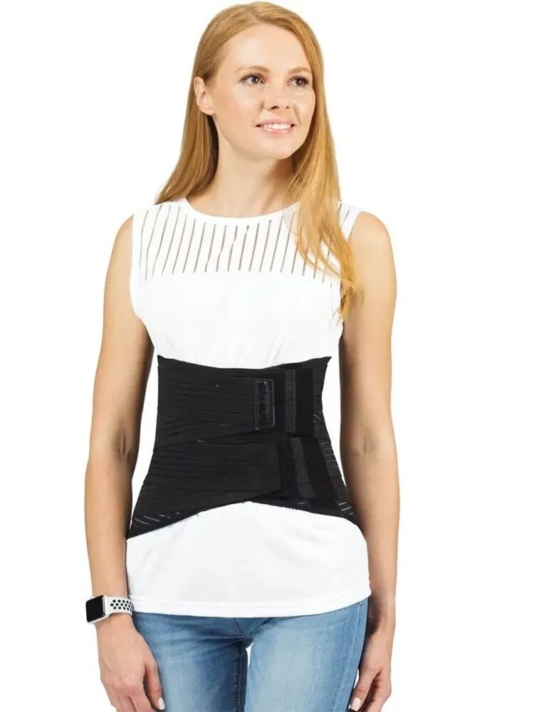 Корсет пояснично-крестцовый Orto AirPlus КПК-200, Размер XXL, Черный