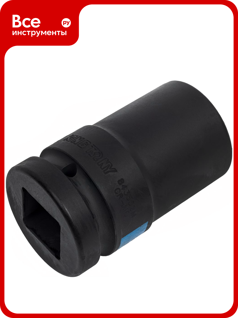 Торцевая ударная глубокая головка KING TONY шестигранная 1 32 мм 843532M