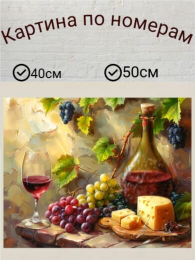 Картина по номерам: создайте шедевр своими руками! Kolibriki (размер 40х50 см)