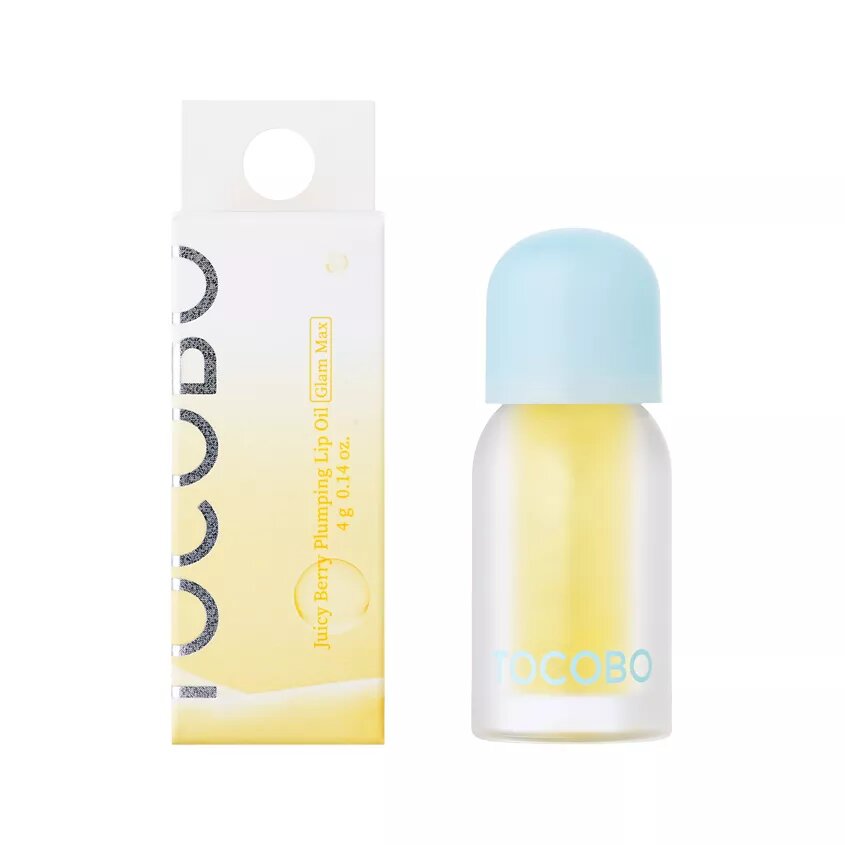 Масло для губ с плампинг-эффектом - Tocobo Juicy Berry Plumping Lip Oil Glam Max 11 Honey Lemon, 4мл TOCOBO