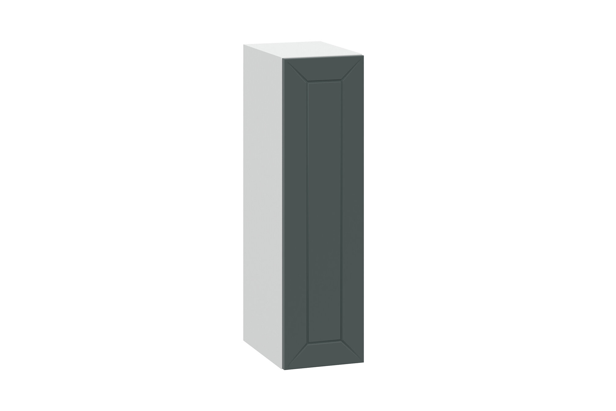 Кухонный модуль навесной Нонтон Лаорна, 20x29x72 см, белый / таежный лес