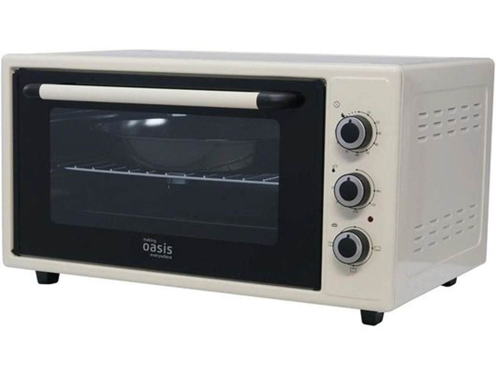 Мини-печь Oasis M-50I1, бежевая, конвекция, 50 л, 2 противня