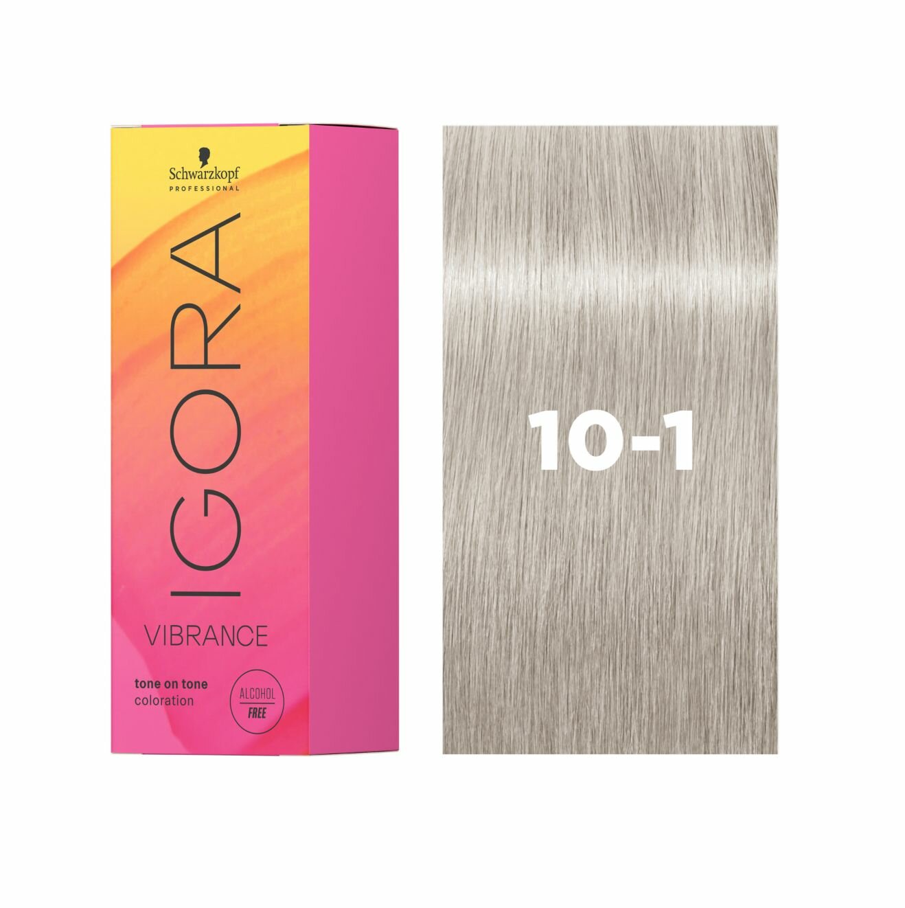 Schwarzkopf Professional IGORA VIBRANCE Краска для волос, 10-1 Экстрасветлый блондин сандрэ 60 мл
