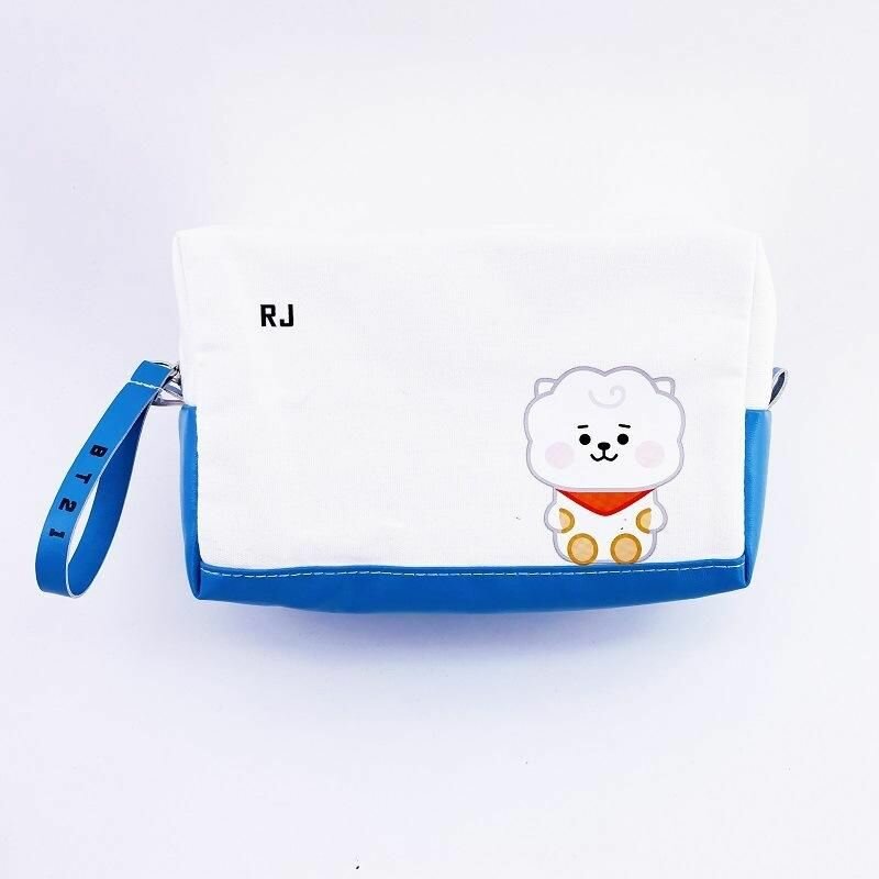 Пенал-косметичка канцелярский BTS BT21 KPOP, RJ -CA