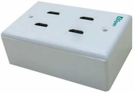 Розетка HDMI 4порт, внутренняя