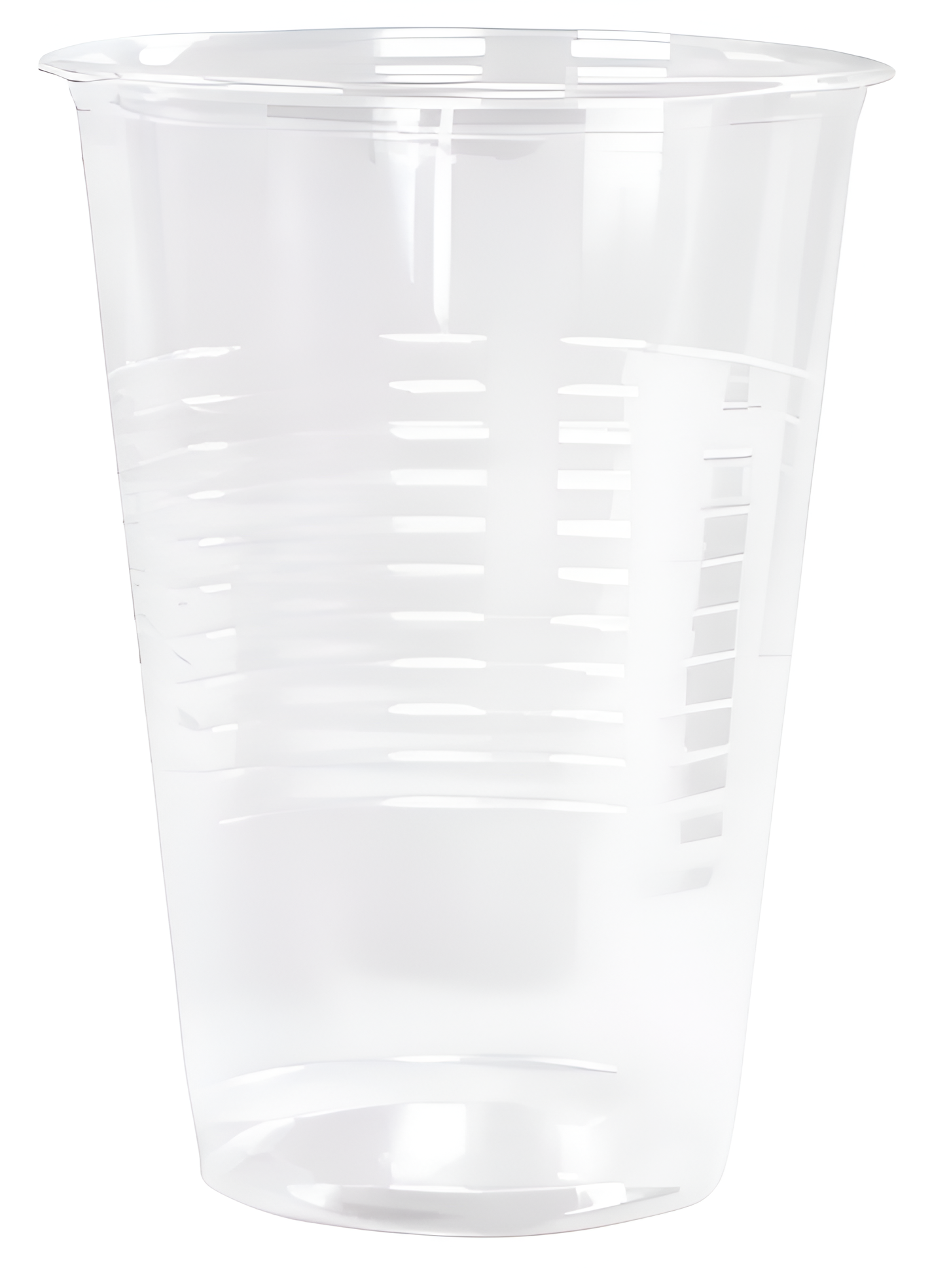 Стакан одноразовый прозрачный 200 мл, 100 шт/уп