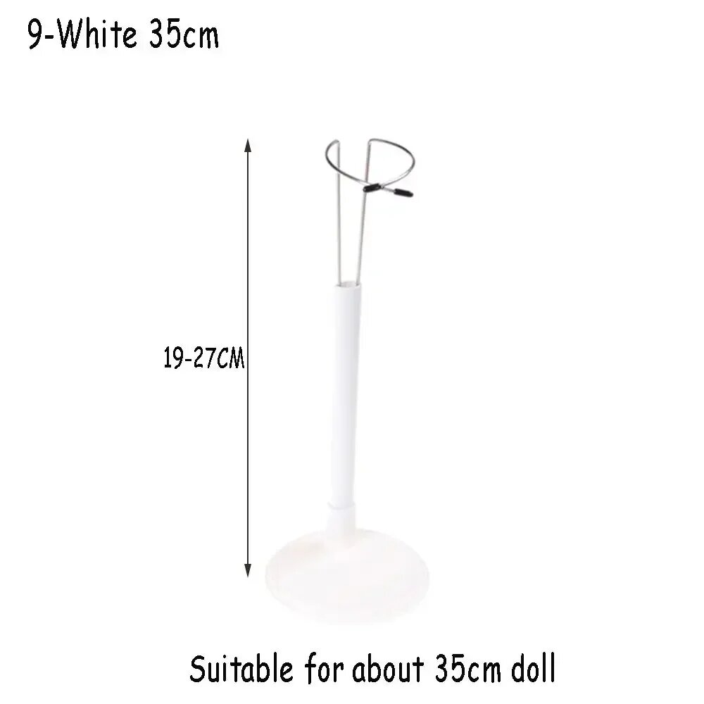 Белая подставка для кукол 35см (9-white 35cm)