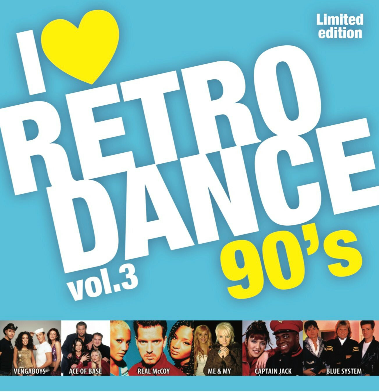 Сборник – I Love Retro Dance 90s – Vol.3 (LP)