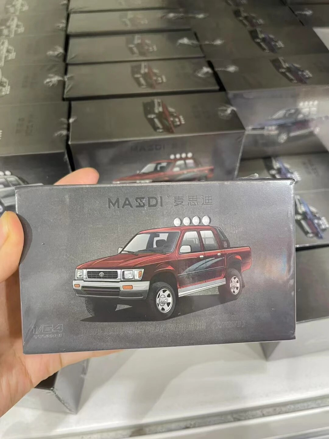 Masdi 1:64 модель автомобиля из сплава, игрушечный орнамент, подарок
