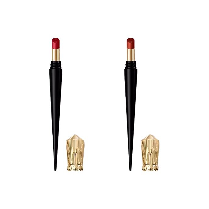 Бальзам для губ женский CL Narrow High Heel Lip Balm Black Tube, увлажняющая матовая помада 5718065