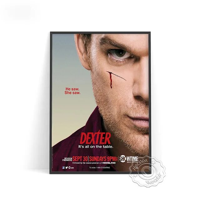 Художественный постер Декстера Hocskir F, 40x50cm No Frame