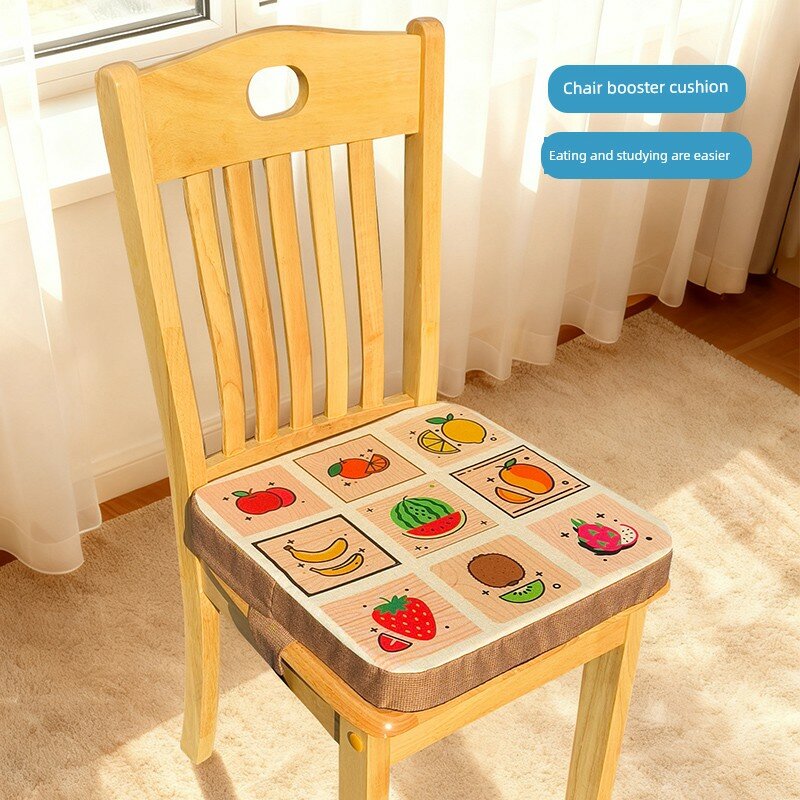 Подушка-бустер для детского стульчика, утолщенная подушка для сиденья, подушка для учебного стула, подушка для стула