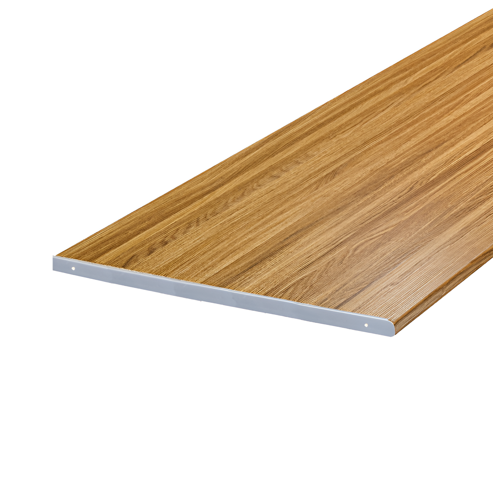 Столешница для кухни Скиф 20х60x2,6 см с торцевыми планками. Цвет - Золотистый дуб