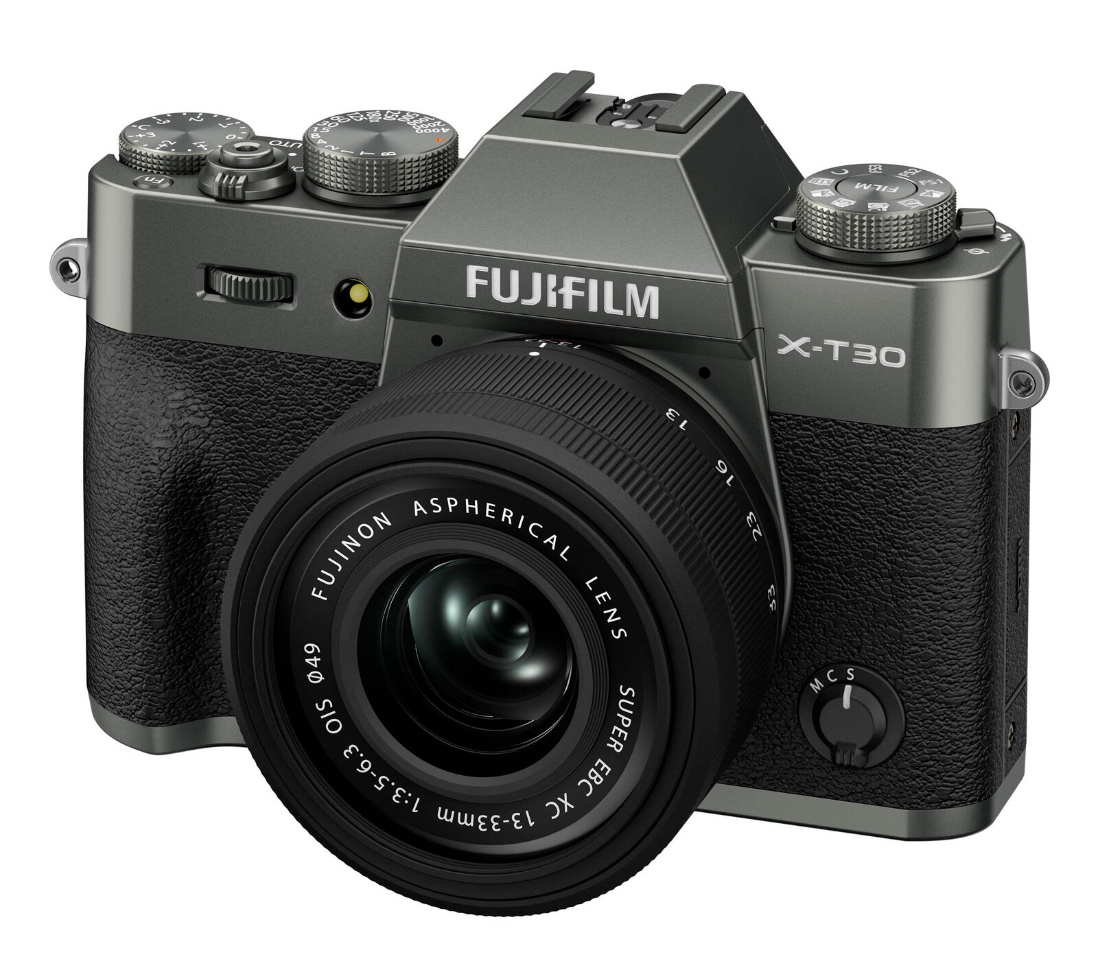 Беззеркальный фотоаппарат Fujifilm X-T30 III Kit XC 13-33mm, угольно-серебристый