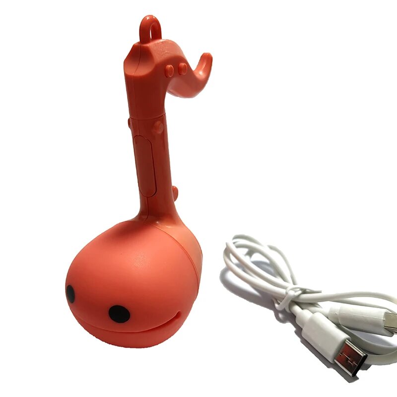 Otamatone Мини Музыкальный Инструмент Розовый Пластик Оранжевый, Red