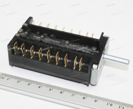 Переключатель мощности для э/п 7pos, 18pin 42.07000.085(2. T703) 16A (Whirlpool)