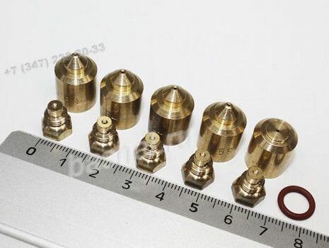 Форсунки газовые для плит Дарина ПГ 50 130000-01 (GM441 001-010) (для сжиженного газа)