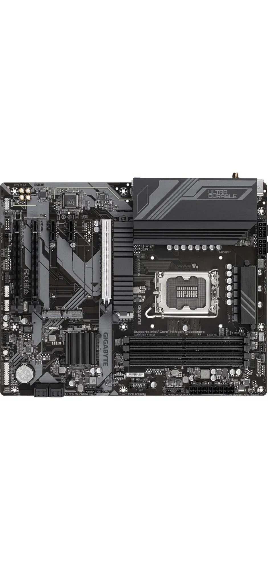 Материнская плата Gigabyte Z790 D AX, Soc-1700, Intel Z790, ATX