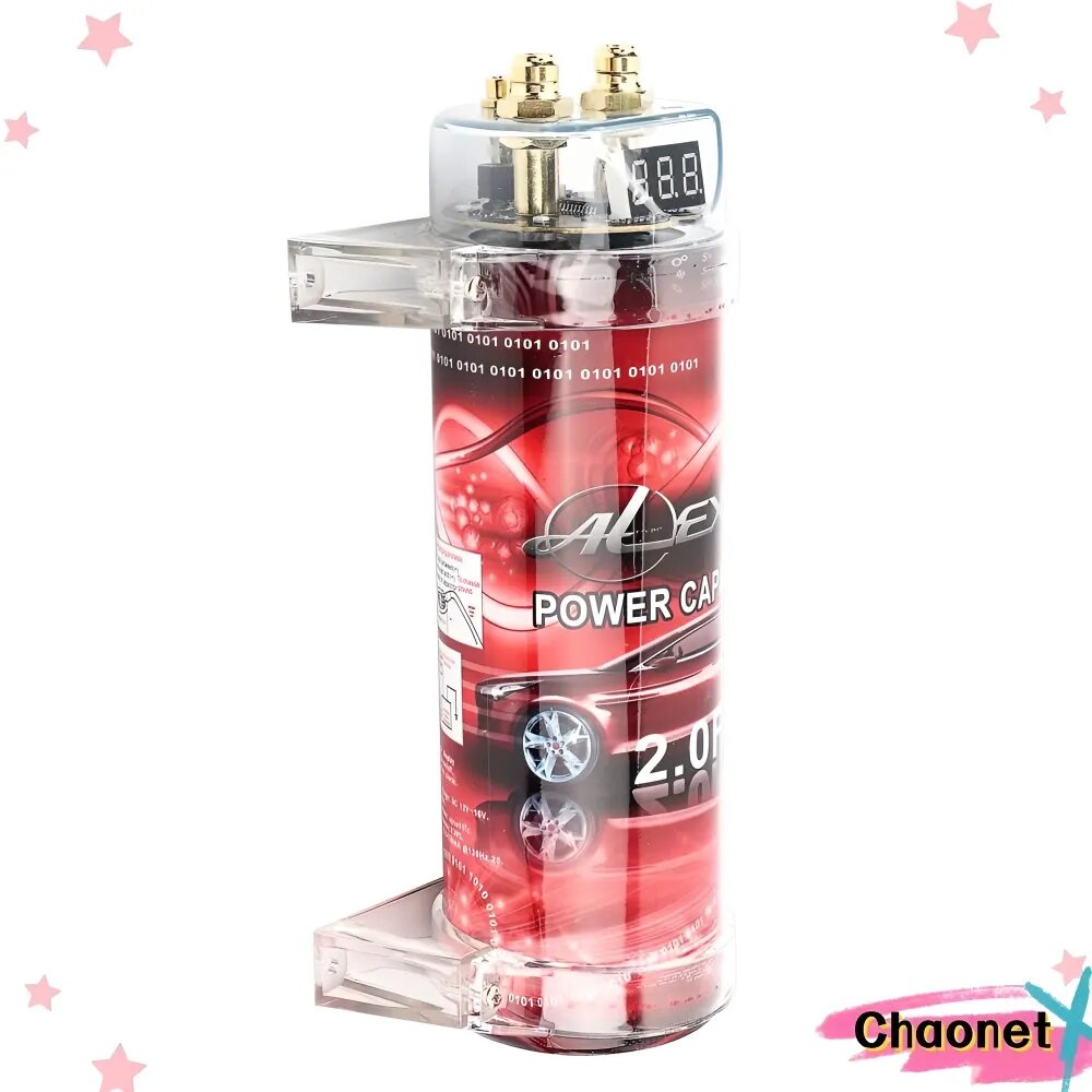 Силовой конденсатор 2.0 фарада для автомобильной акустики