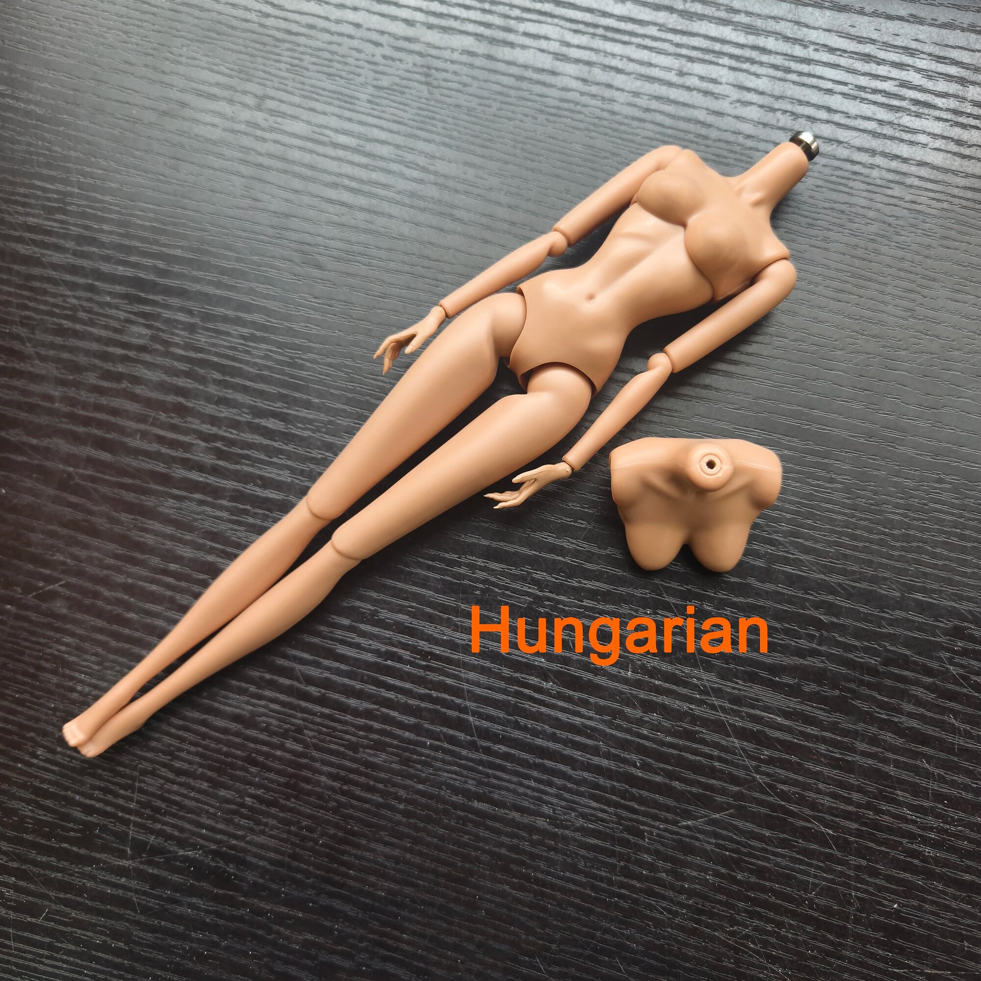 Кукольное тело Kokling Luly 1/6, бежевый, Hungarian