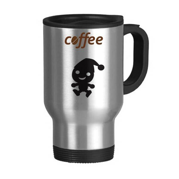 Искусство мода Маркс кубок переливка крышка нержавеющая сталь стаканчик автомобиль термос