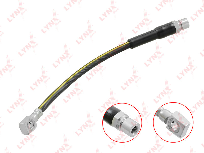 Шланг тормозной передний SAAB 9-3 98-03, OPEL Astra F 91-02 LYNXauto BL-4397