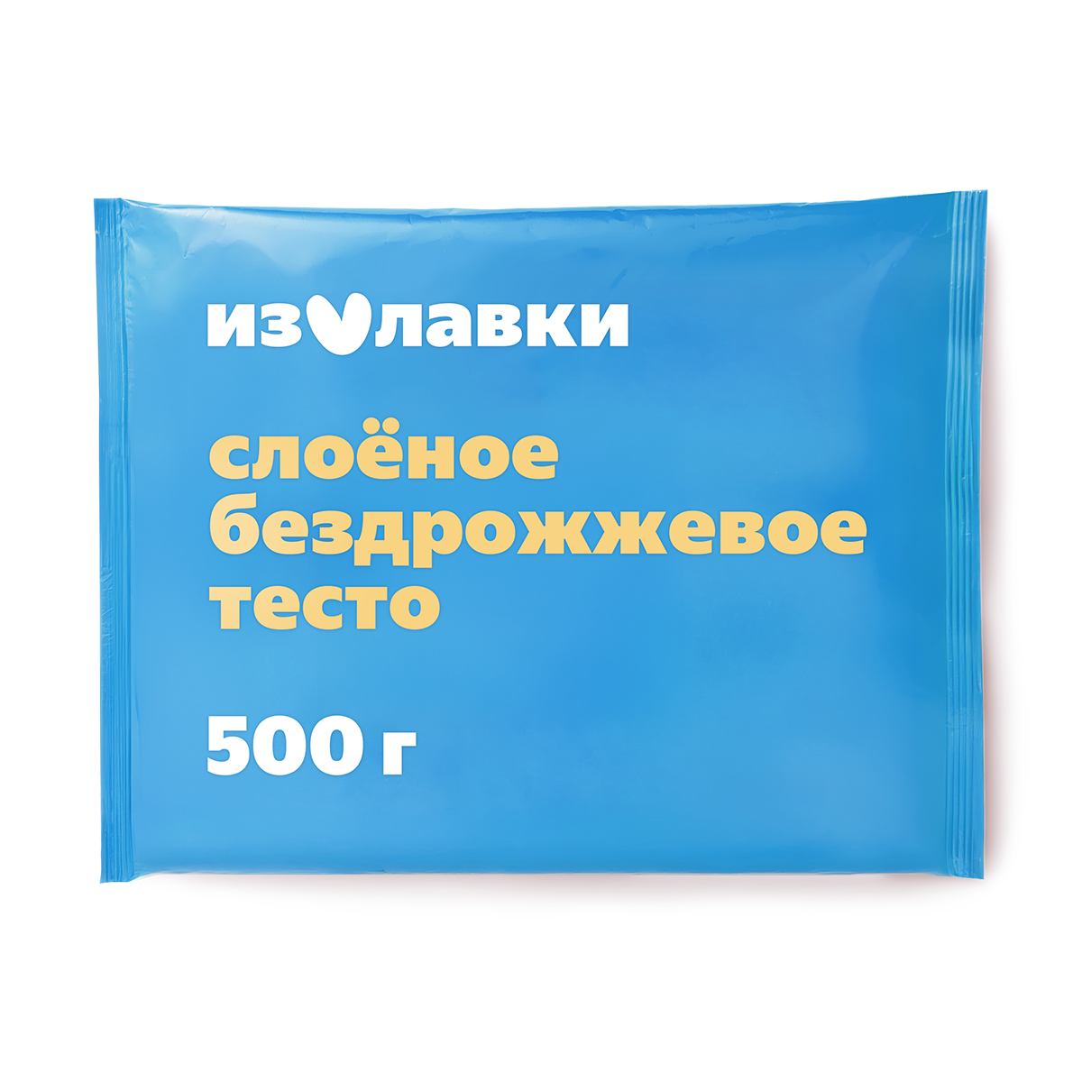 Тесто слоёное "Из Лавки", бездрожжевое, 500 граммов, 1 упаковка