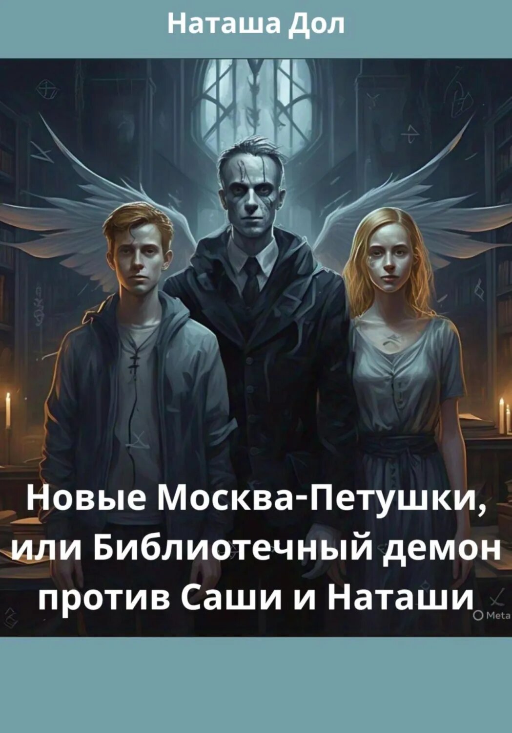 Новые Москва-Петушки, или Библиотечный демон против Саши и Наташи [Цифровая книга]
