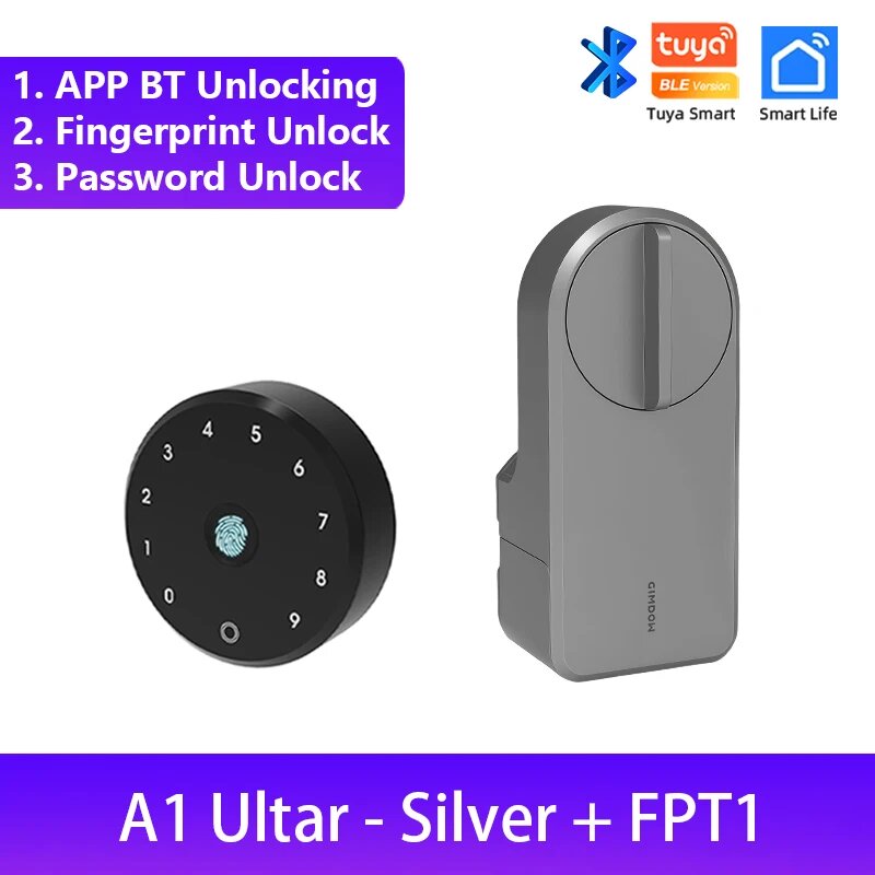 CDOK A1 Ultra Silver + FPT1 умный замок