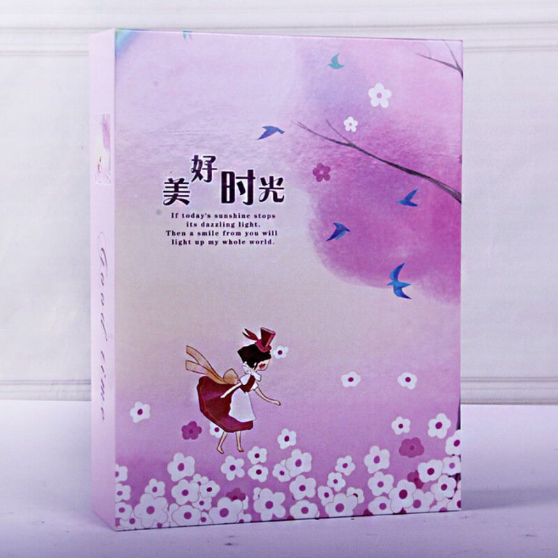 Фотоальбом в одной упаковке: семейный фотоальбом, фотоальбом для пар, памятный альбом для записи роста ребенка, детский фотоальбом с вкладными страницами.