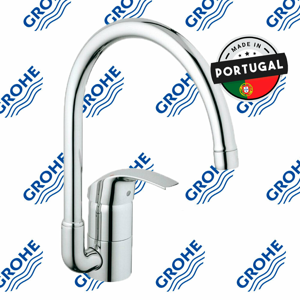Смеситель Grohe Eurosmart 32542001, для мойки, кухни, латунный корпус