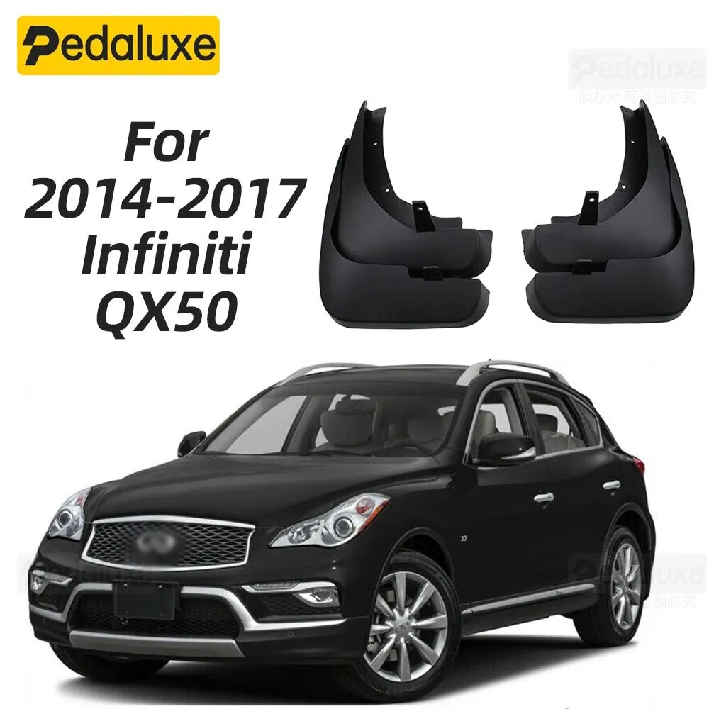 Крыло автомобильное, арт. 4 шт. для 2014-2017 Infiniti QX50 передние и задние брызговики автомобильные аксессуары