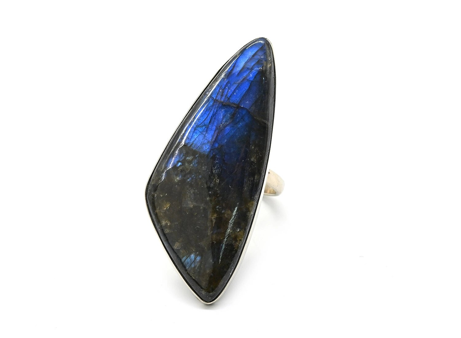 Кольцо, лабрадорит