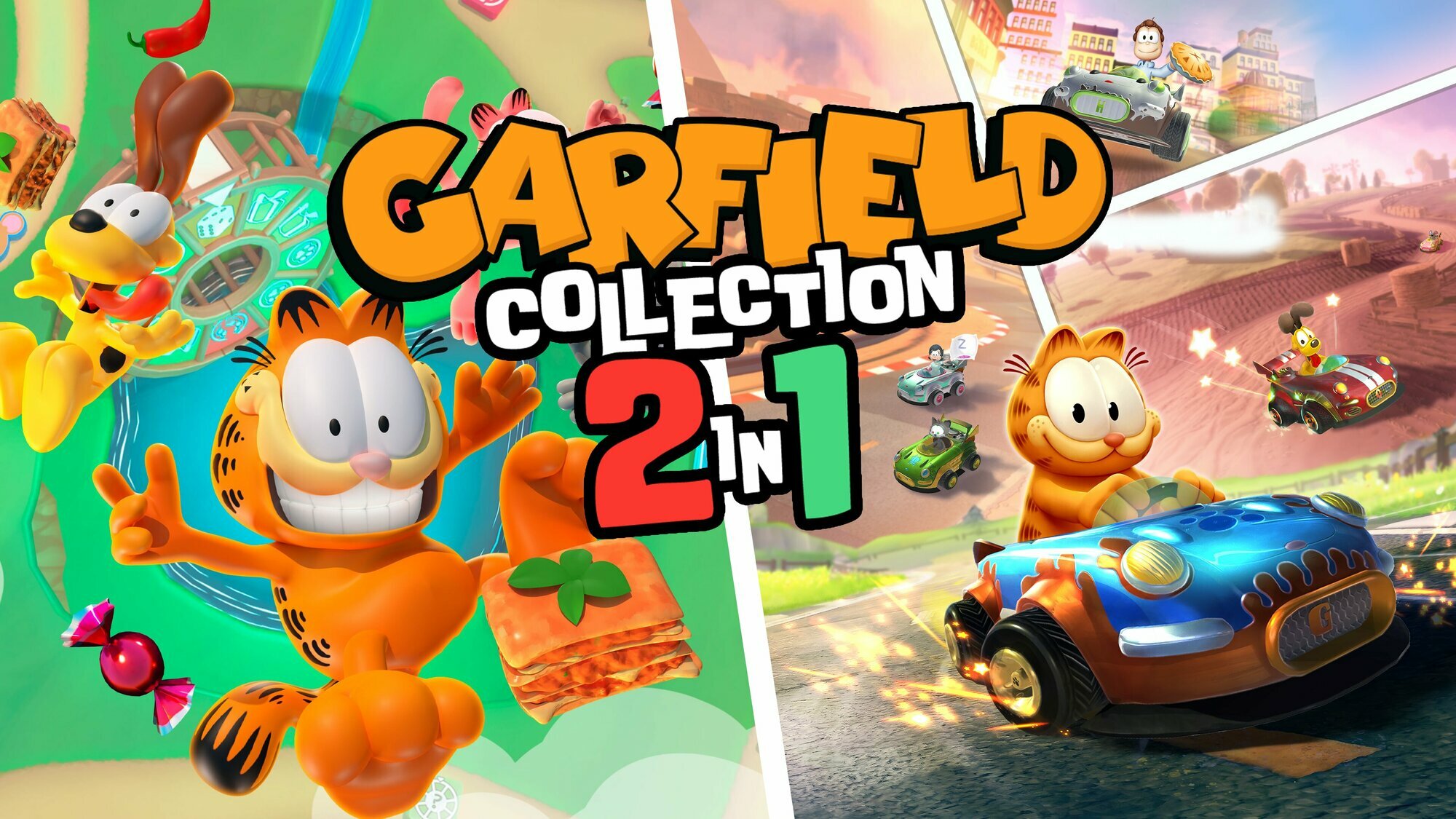 Garfield Collection 2 in 1 для Sony PlayStation | PS4 и PS5 на русском языке | Игра навсегда | Быстрая доставка (Турция)