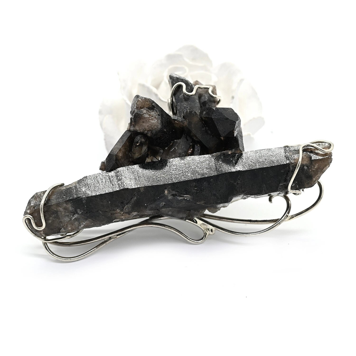 Брошь, морион