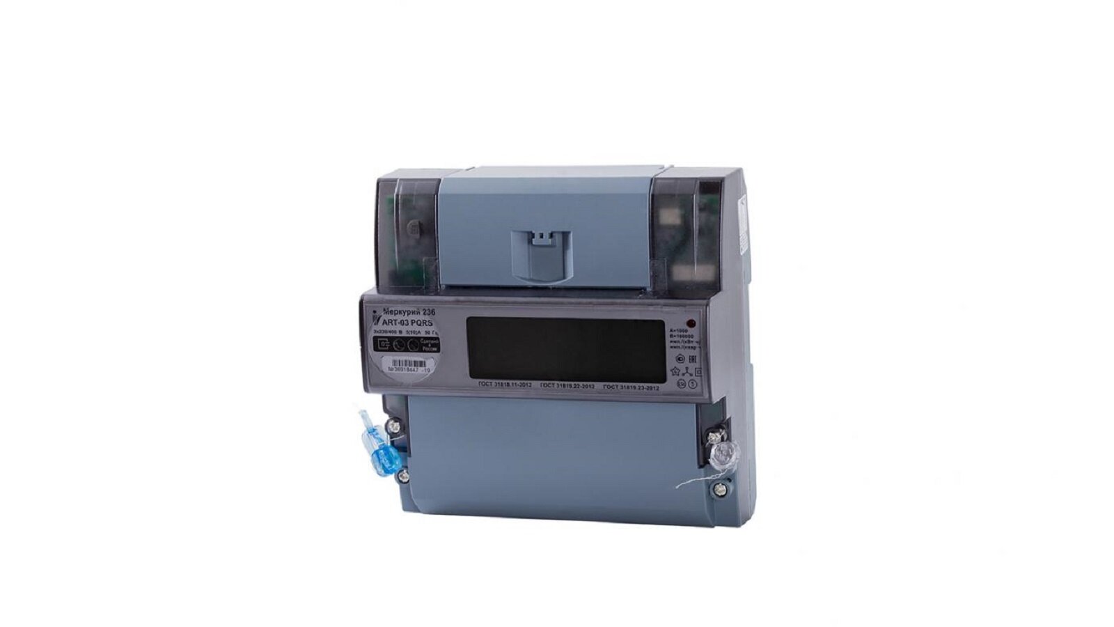 Счётчик электроэнергии трёхфазный многотарифный Меркурий 236ART02PQRS