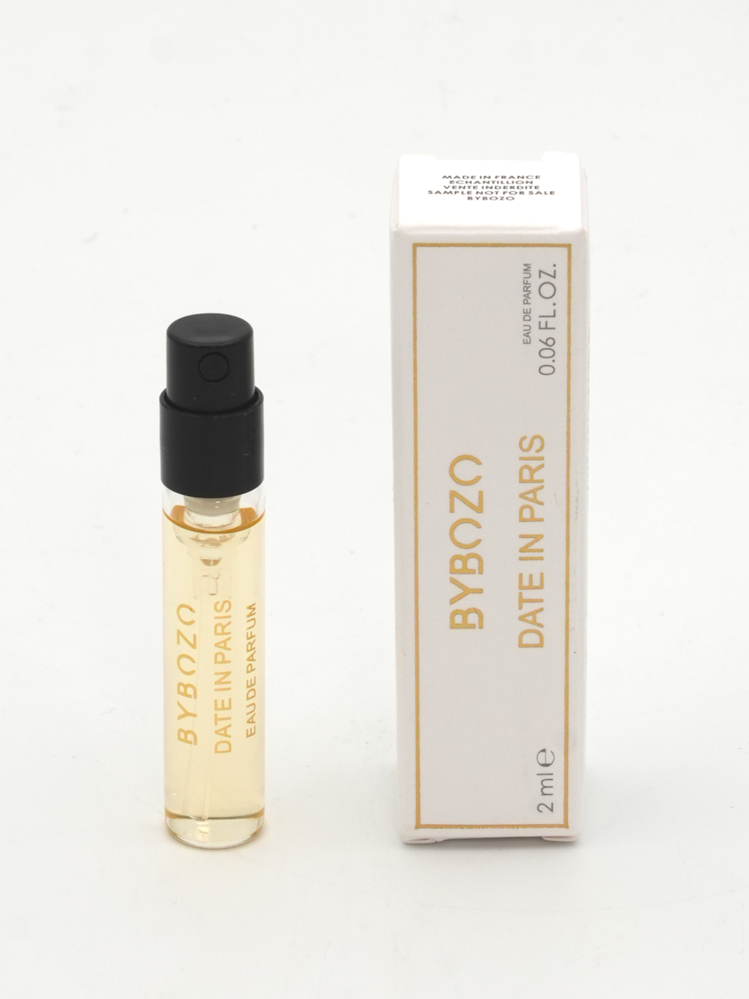 Парфюмерная вода (edP - eau de Parfum) Bybozo Date in Paris унисекс мужская женская 2мл