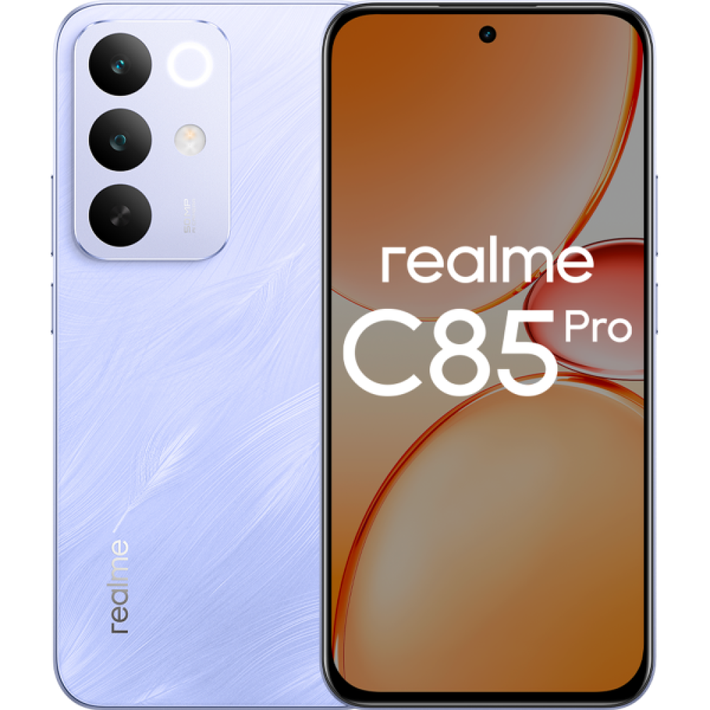 Смартфон Realme C85 Pro 8/256 ГБ Ростест/ЕАС, NFC, Dual nano SIM, фиолетовый