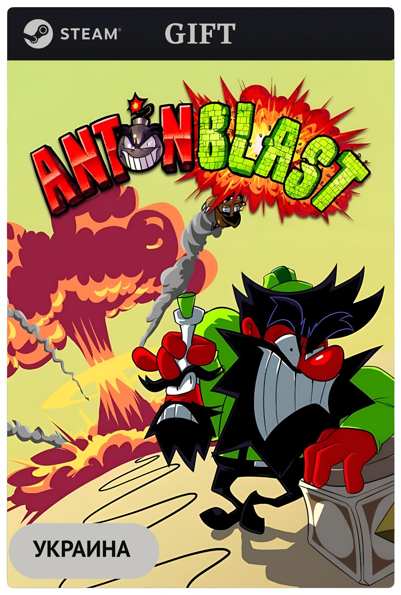 Игра Antonblast для PC (ПК) Steam, Steam Deck, GIFT Украина