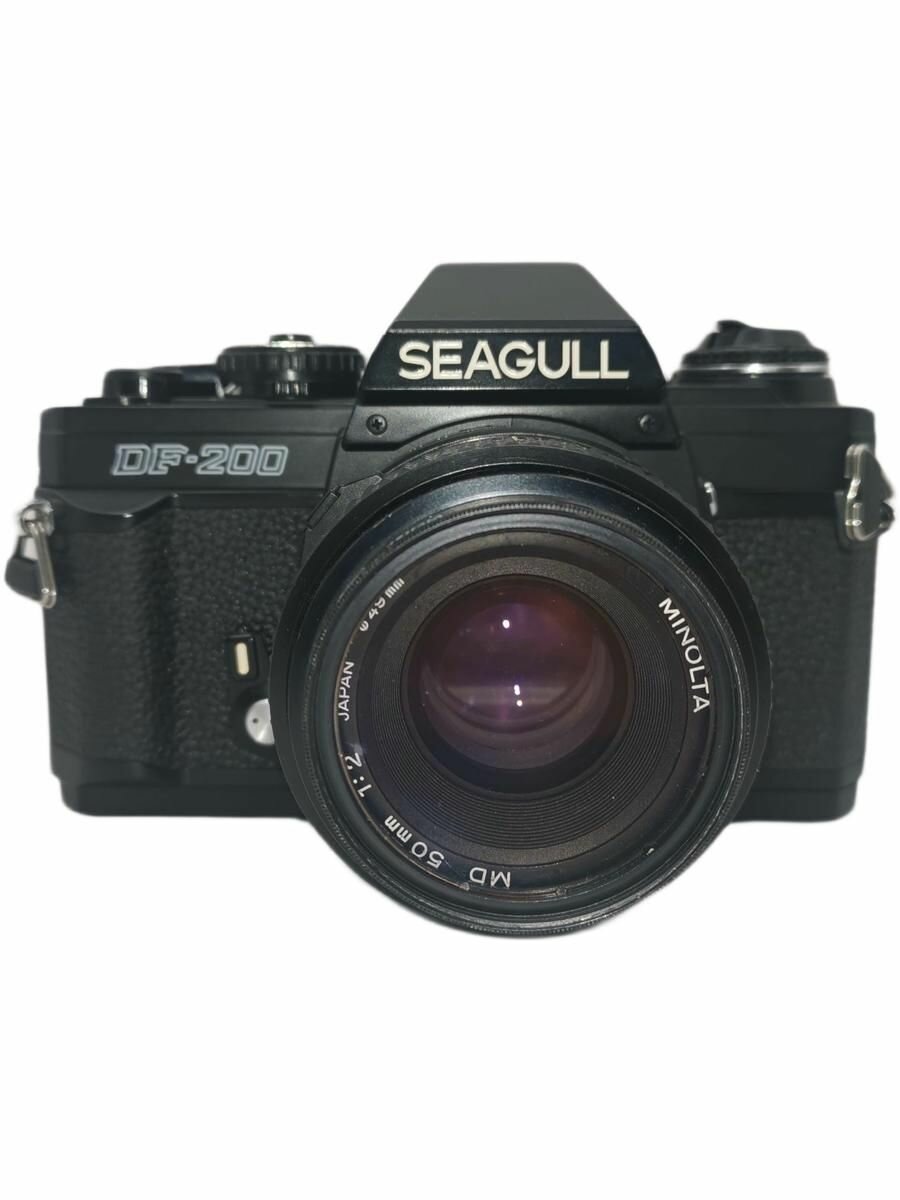 Фотоаппарат пленочный Seagull df-200 + md Minolta 50mm 1/2