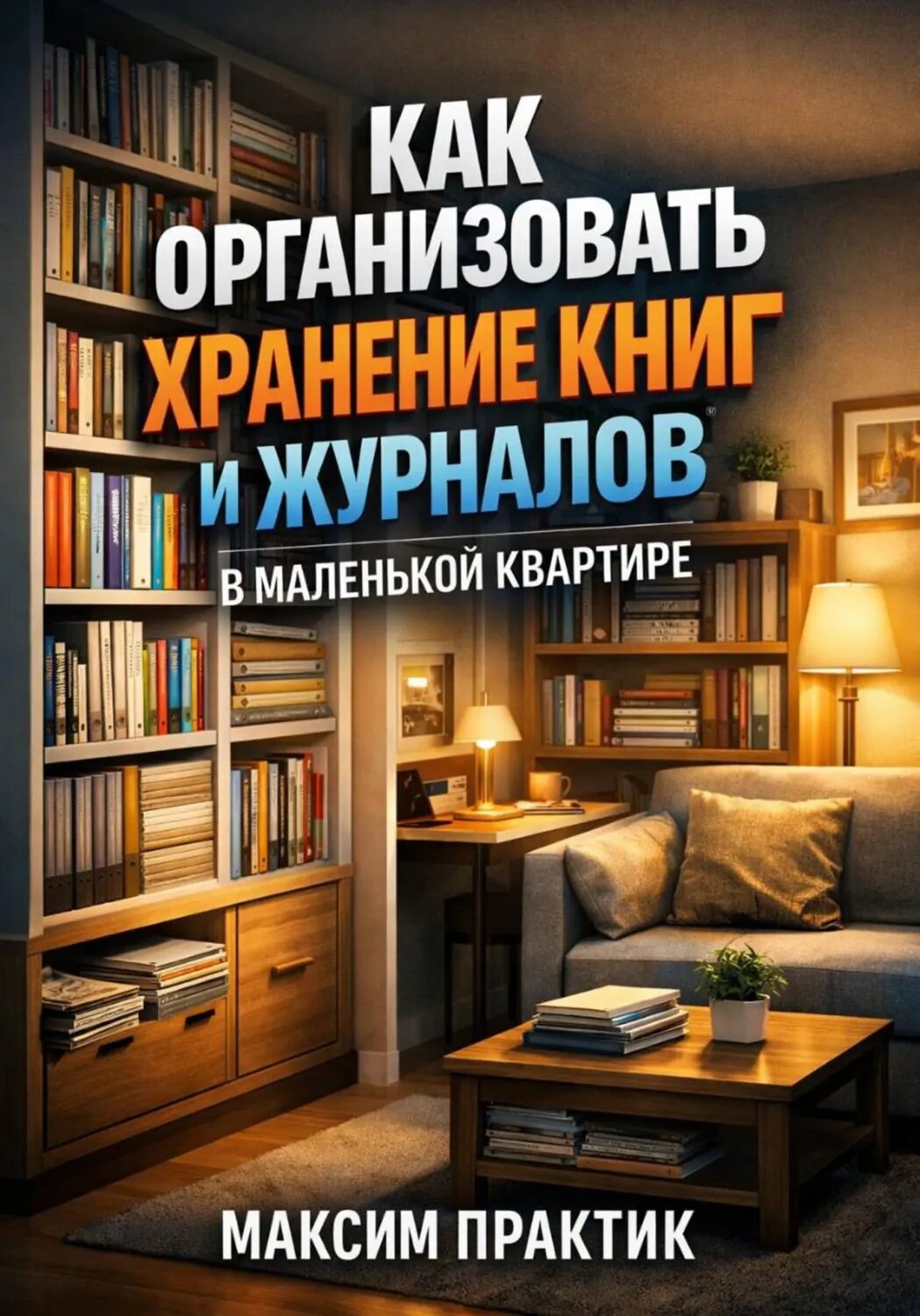 Как организовать хранение книг и журналов в маленькой квартире библиотека [Цифровая книга]