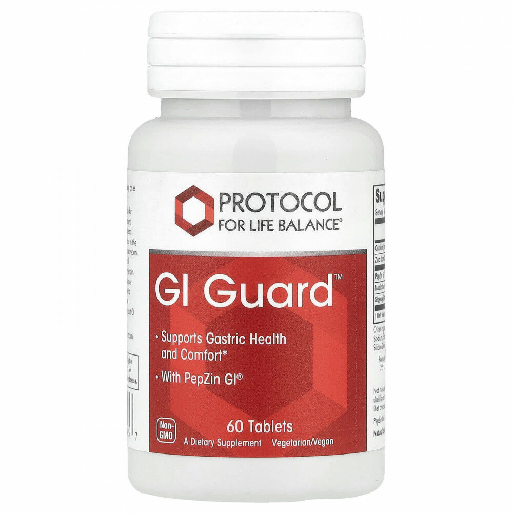 Protocol for Life Balance, GI Guard™, 60 таблеток
